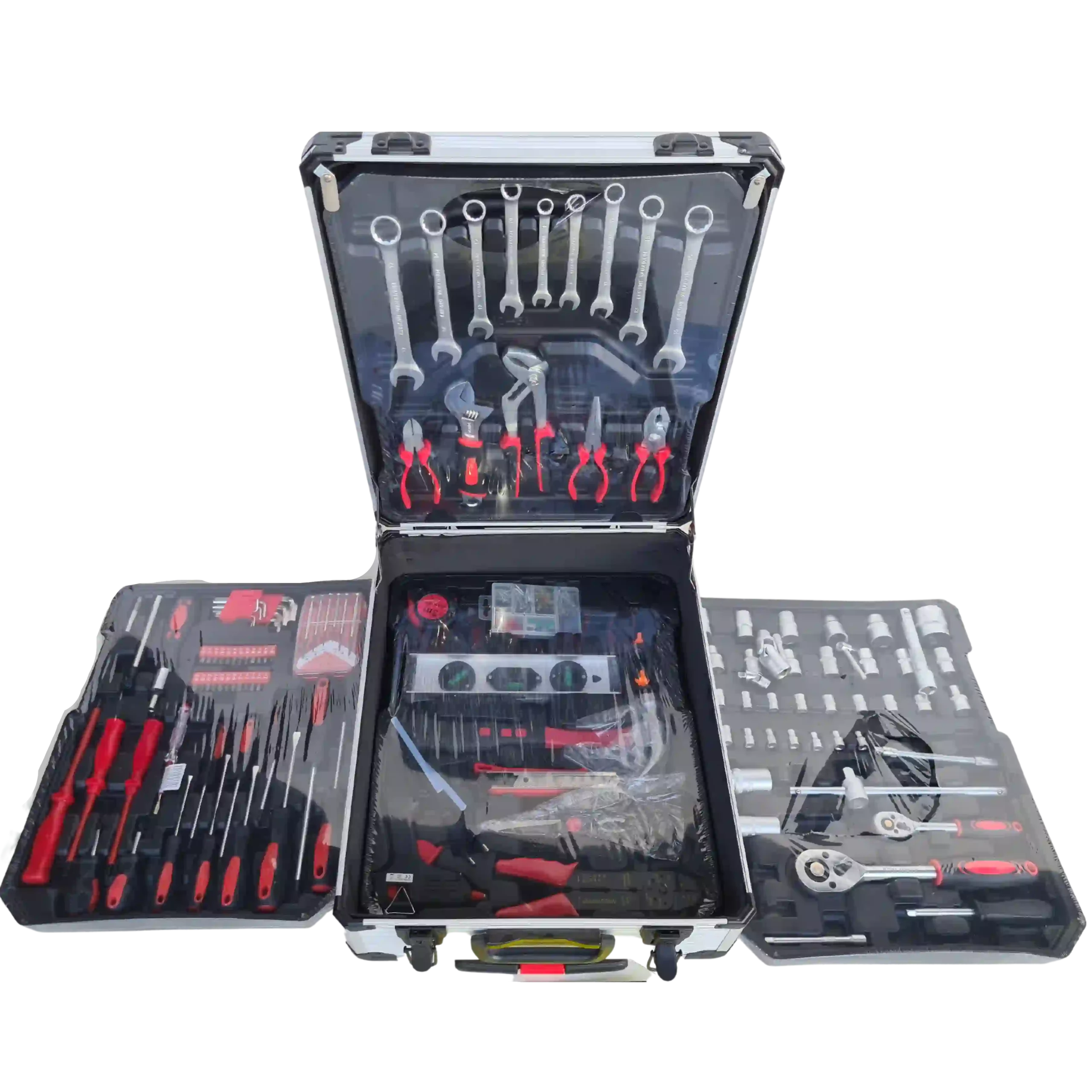 Megabreeze | 187 Piece Toolbox Set with Aluminium Case - Pinnacle Welding
